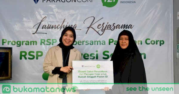 Paragon Corp - IZI Resmikan Program Rumah Singgah Pasien di Sulsel