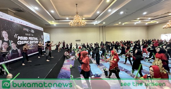 Shape Project Sukses Gelar Event Poundfit Terbesar Pertama di Makassar