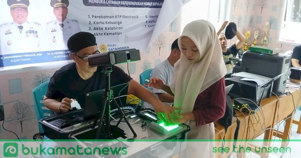 Bupati Takalar Dorong Layanan Inovatif: Dukcapil Lakukan Perekaman KTP ...